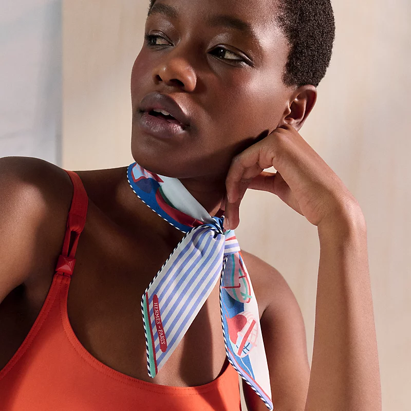 Thalassa Twilly Marine/violet/rouge/multicolore - Hermès